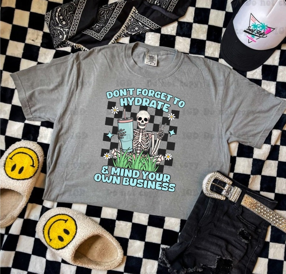 Don't forget to hydrate 💀 – IvyGrace Designs